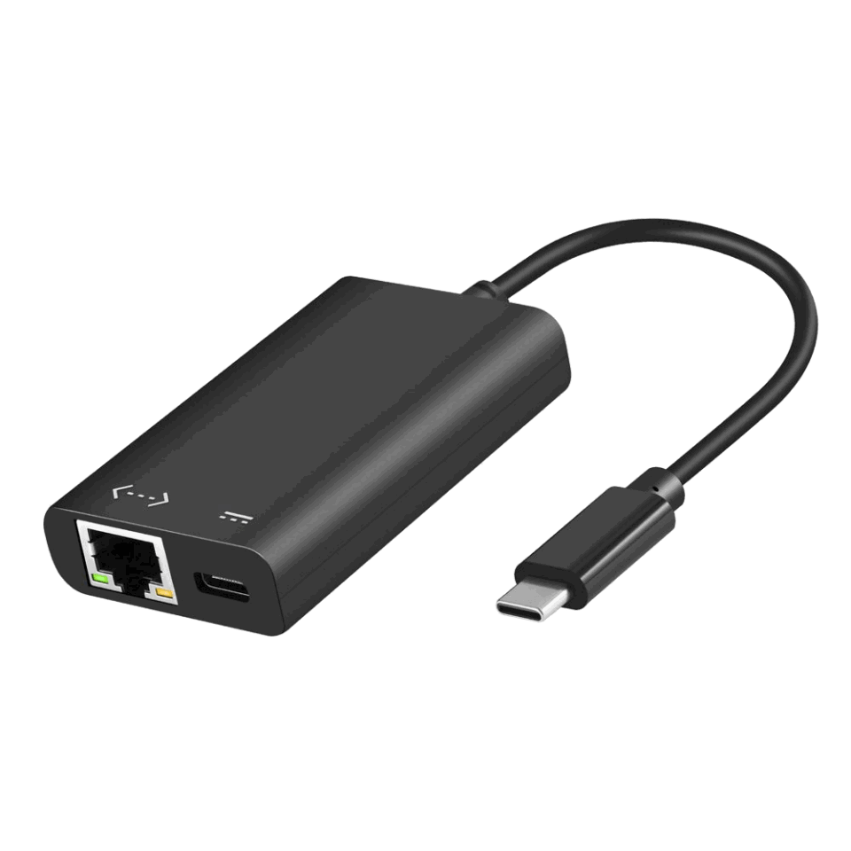 Ethernet Adapter Above Phone